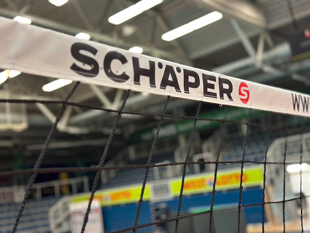 Volleyballnetz für Training und Schulsport von SCHÄPER